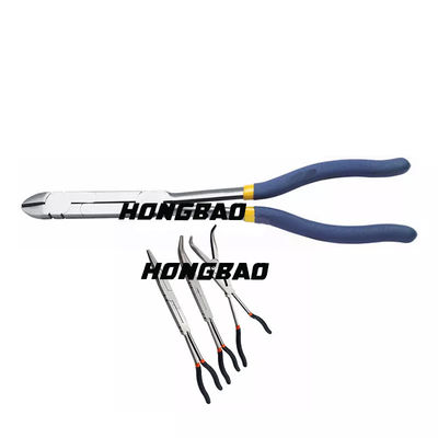 Double X Long Reach Pliers Cutter Joint Diagonal Cutting Clip 13"