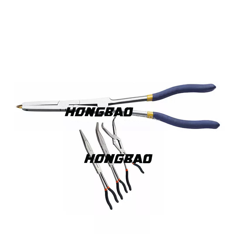 13 Inch Long Reach Pliers 2 Piece Double X Joint Snap Ring External Clip