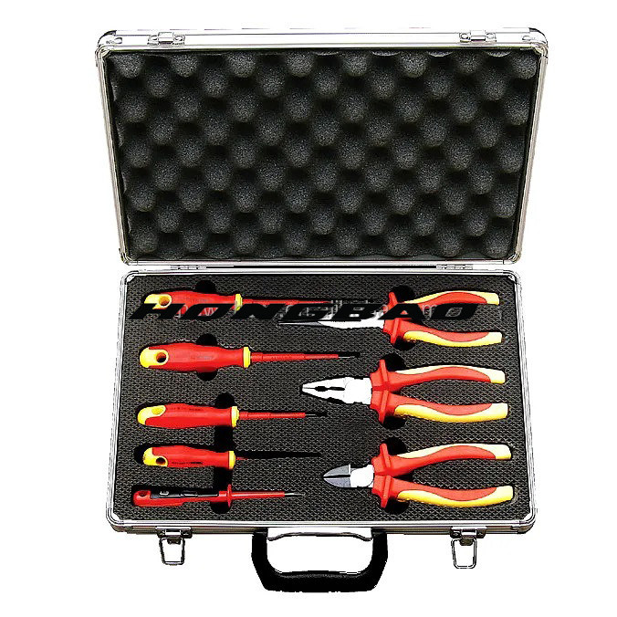 Insulated VDE Tool Set 8 Piece Pack Ergonomic Grip Handle 1000v ...
